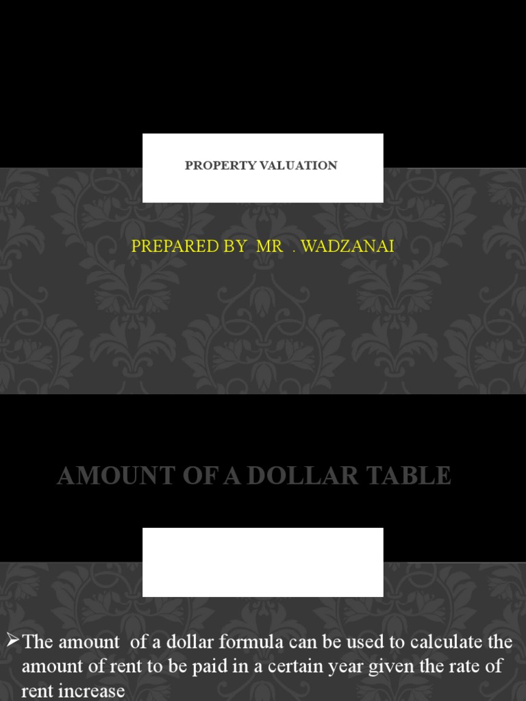 Lesson 1 | PDF | Present Value | Interest