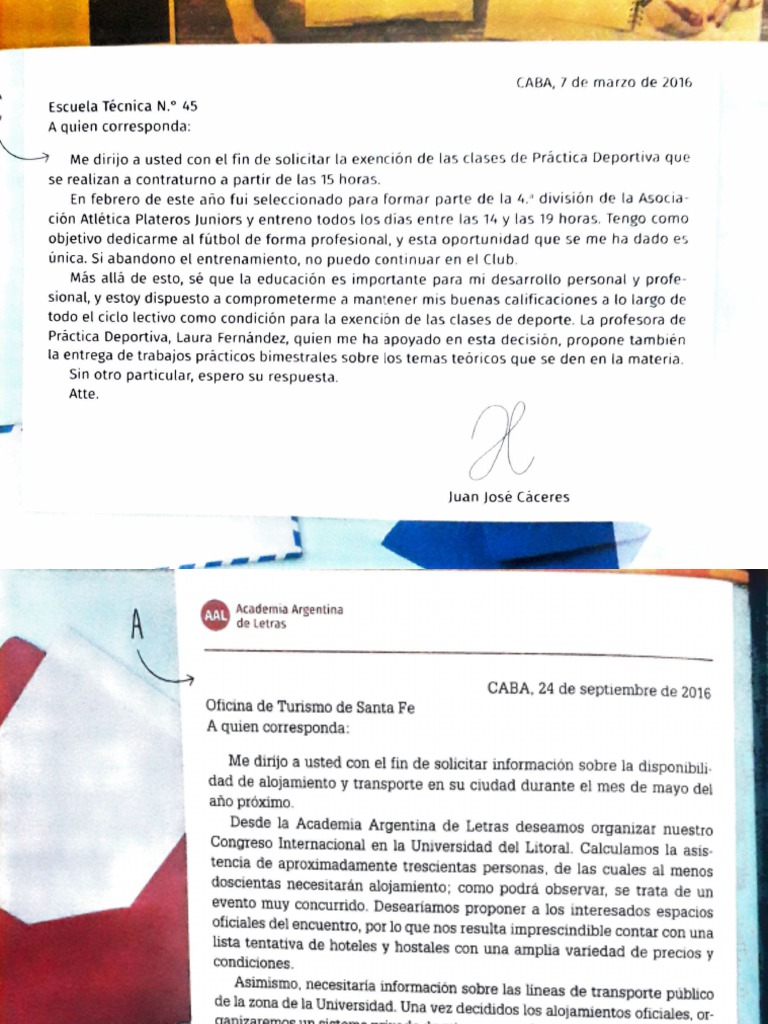 La Carta Formal | PDF | Lingüística