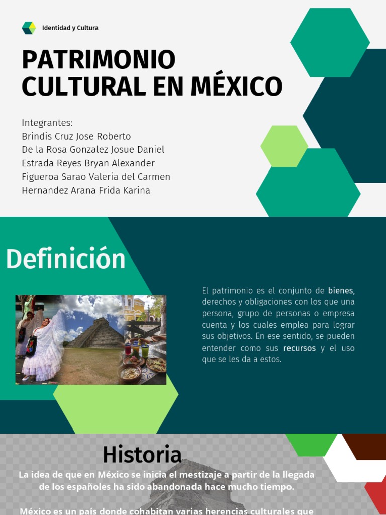 Patrimonio Cultural de México: Identidad y Legado | PDF | México ...