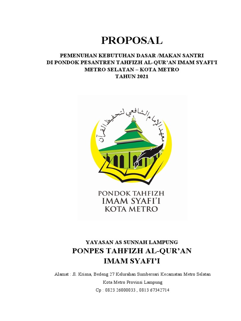 Proposal Hibah (Repaired) | PDF