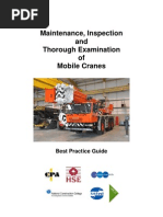 Mobile Crane Manual | PDF