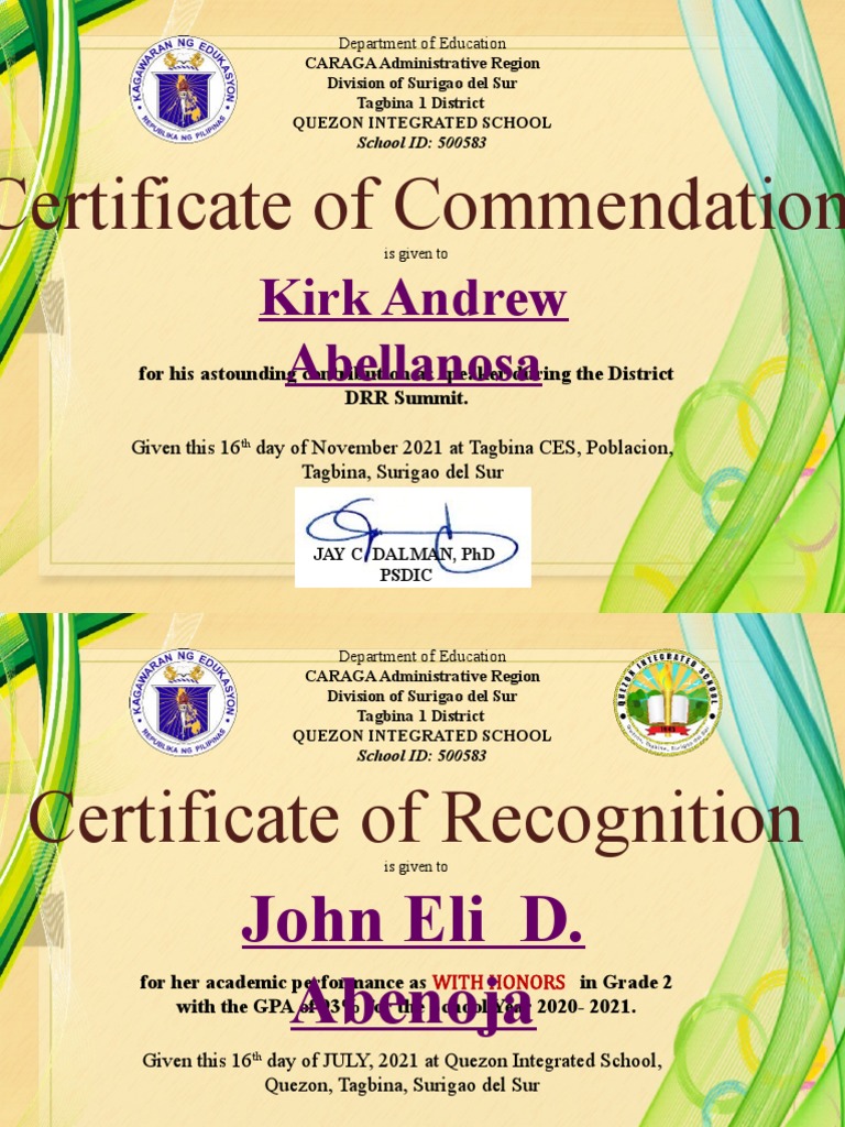 CERTIFICATE Final | PDF