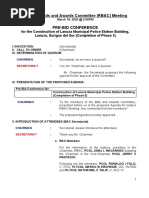 Pre Procurement Conference | PDF | Government | Business