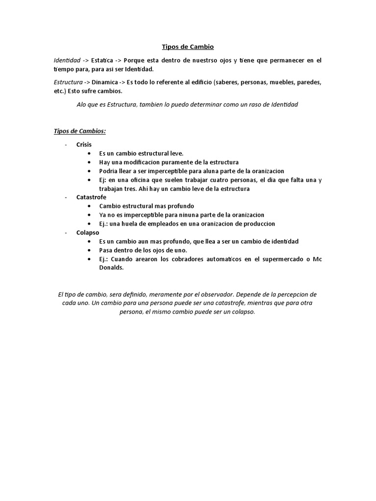 Tipos de Cambio | PDF