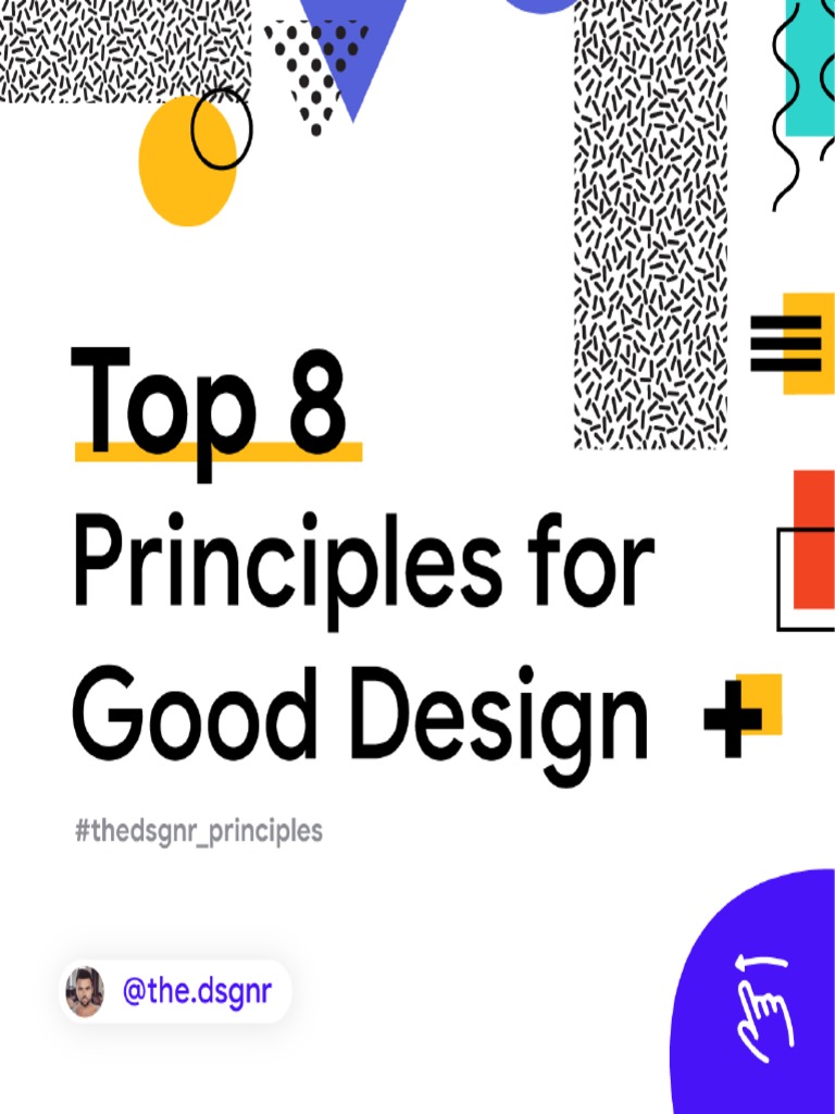 Top 8 Principles For Good Design 1579588002 | PDF