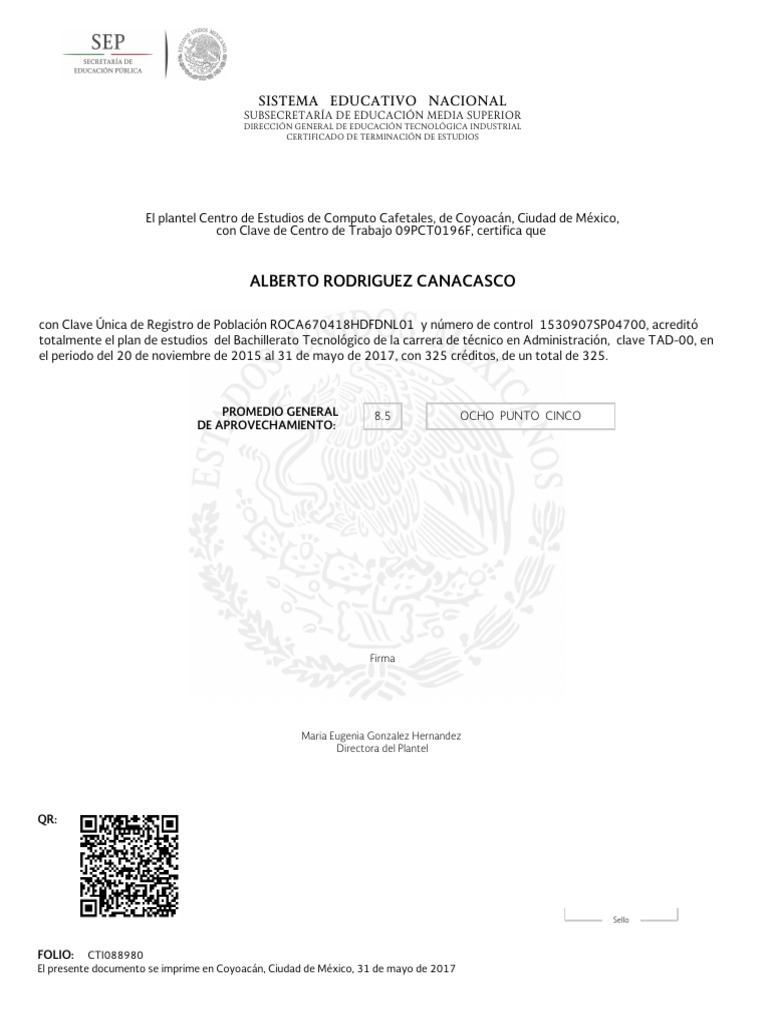 Certifica Do | PDF | México