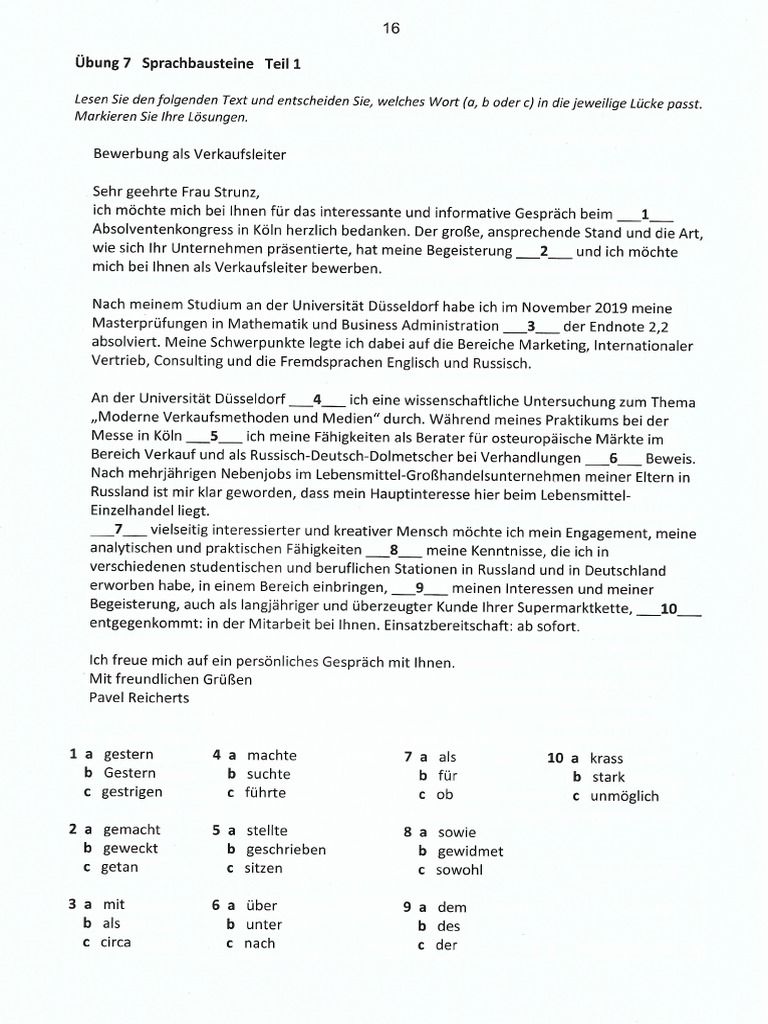 Übung 7 | PDF