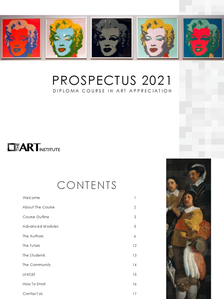 Prospectus | PDF | The Arts | Renaissance