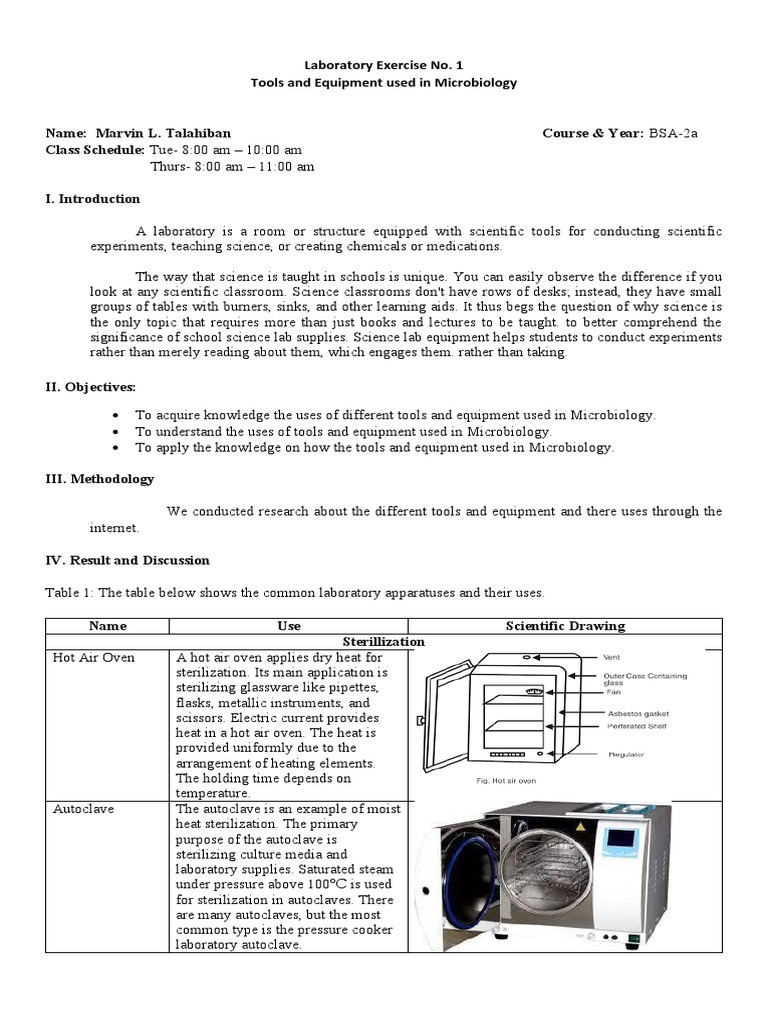Laboratory-exercise-No.1 Microbio | Download Free PDF | Gel Electrophoresis | Sterilization ...
