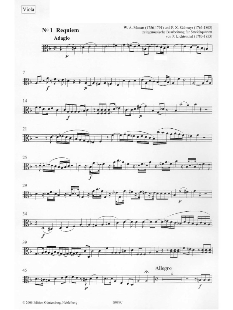 Introitus Viola | PDF