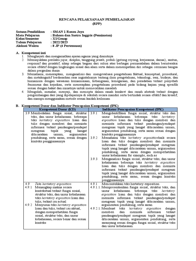 Hortatory Expositions | PDF