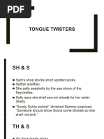 Soft and Hard TH Sounds - Flashcards | PDF