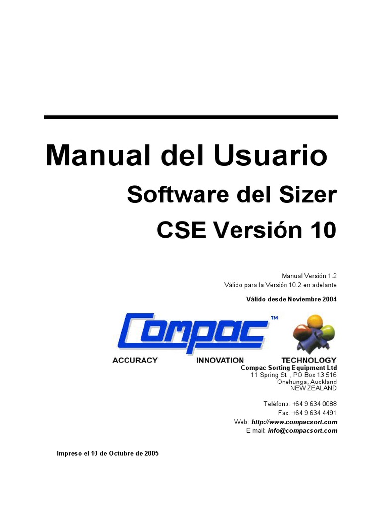 Manual para Compac Sizer Versión 10.2 | PDF | Ingenieria Eléctrica ...