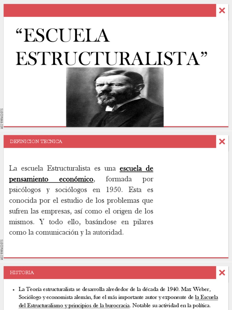 Escuela Estructuralista | PDF