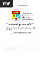 Pictorial History of AOTA | PDF | Occupational Therapy | American ...