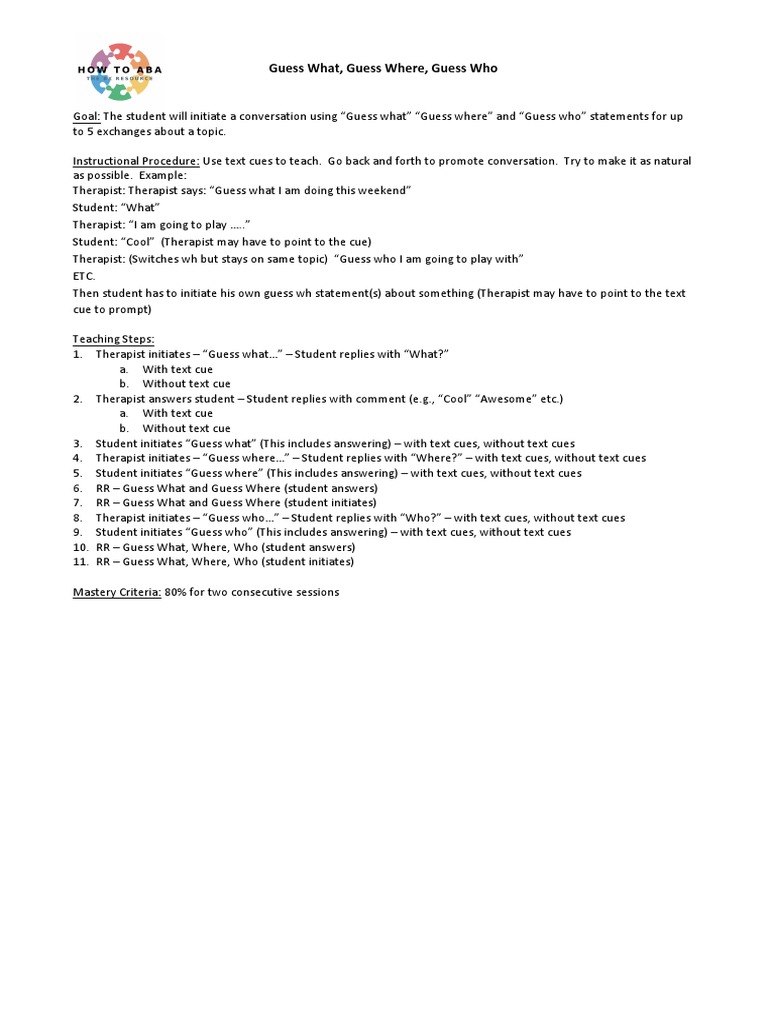 Guess What | PDF | Cognition | Cognitive Science