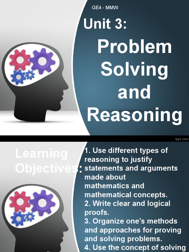 GE4 Chapter3 | PDF | Reason | Inductive Reasoning