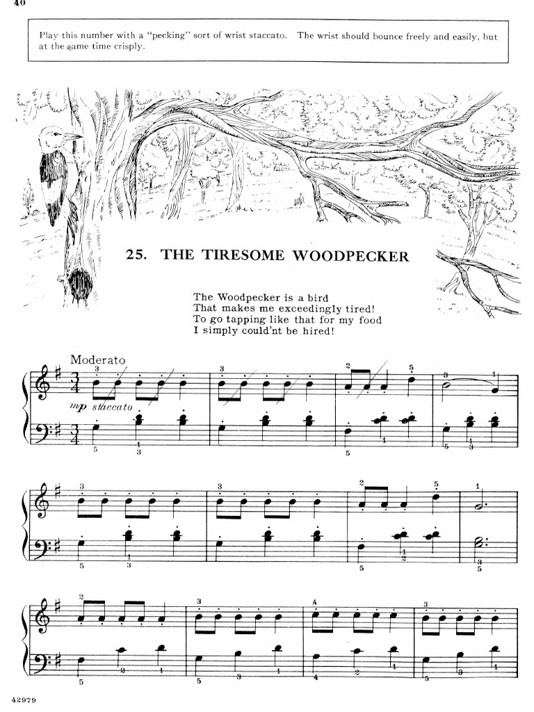The Tiresome Woodpecker | PDF