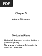 Motion in A Plane All Derivations | PDF | Space | Physical Quantities