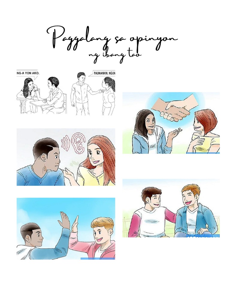 Paggalang Sa Opinyon - Cloud | PDF