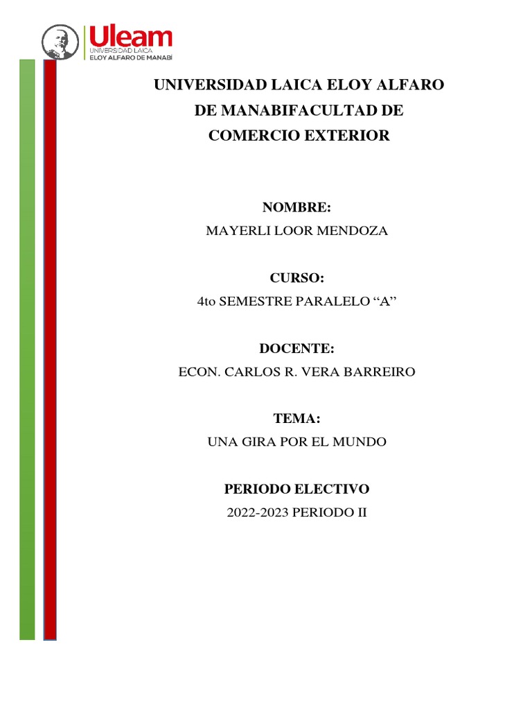 Una Gira Por El Mundo | PDF | Producto Interno Bruto | Inflación