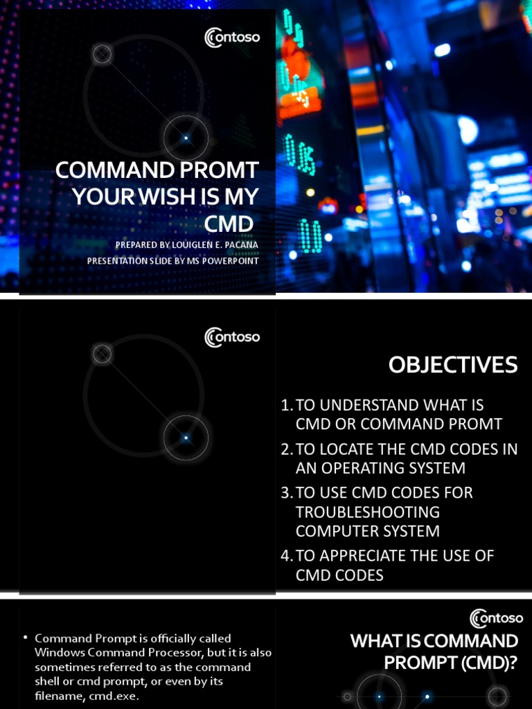 COMMAND PROMT Your Wish Is My CMD | PDF | Command Line Interface | Computer File