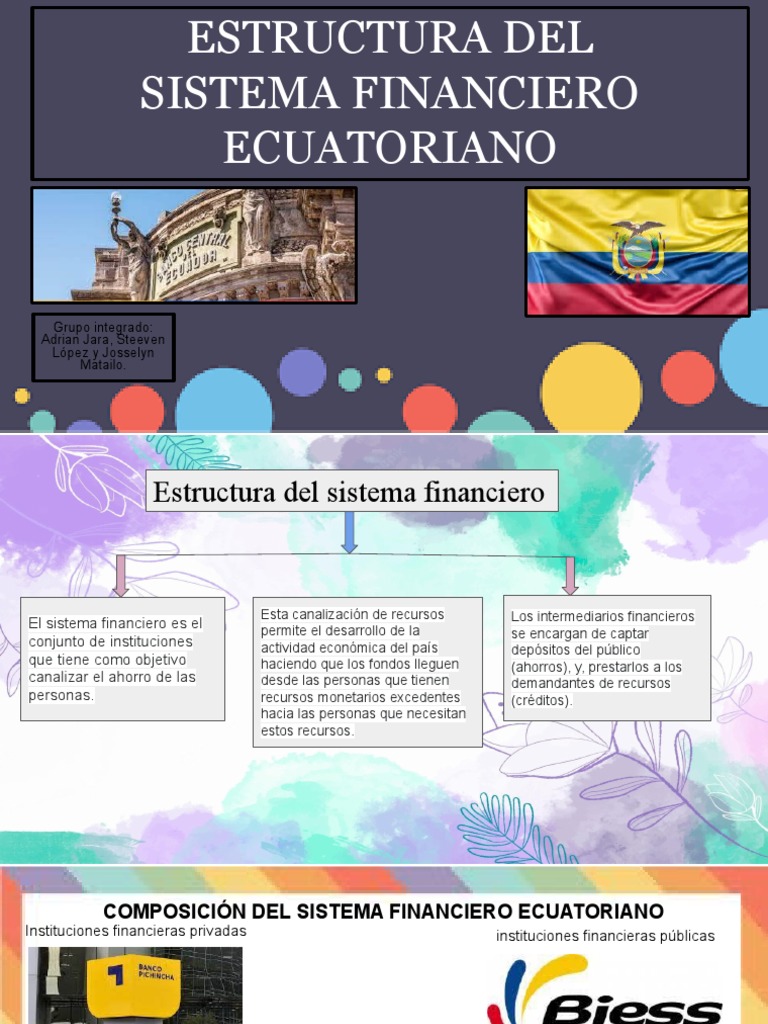 Estructura Del Sistema Financiero Ecuatoriano | PDF