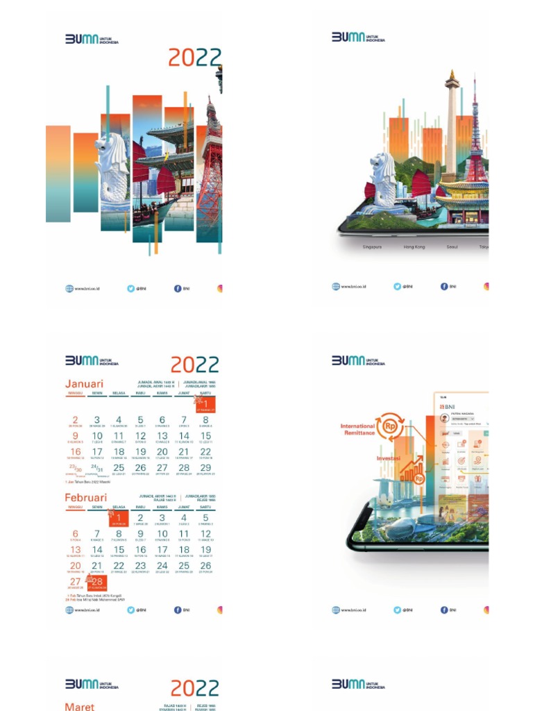 BNI Kalender 2022 | PDF