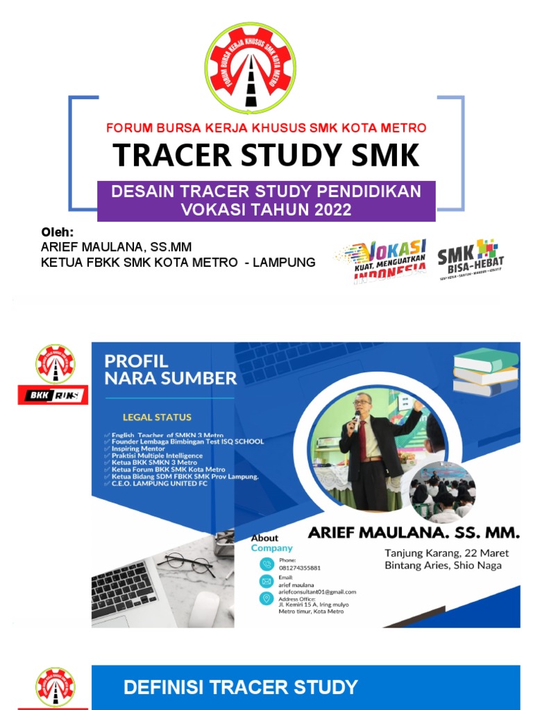 Tracer Study Pendidikan Vokasi 2022 | PDF