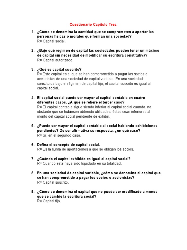 Capital Social y Contabilidad Básica | PDF | Contabilidad | Sociedad