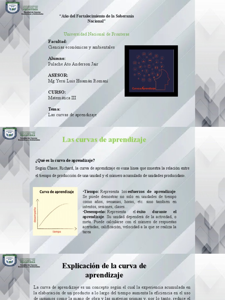 Exposición Mate | PDF | Aprendizaje | Economias