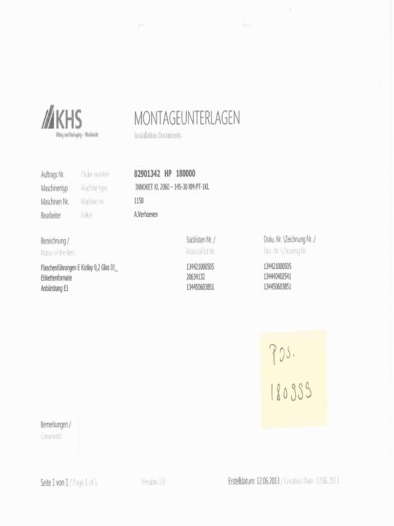 Innoket KL 2060-145-30 RM-PT-1KL | PDF