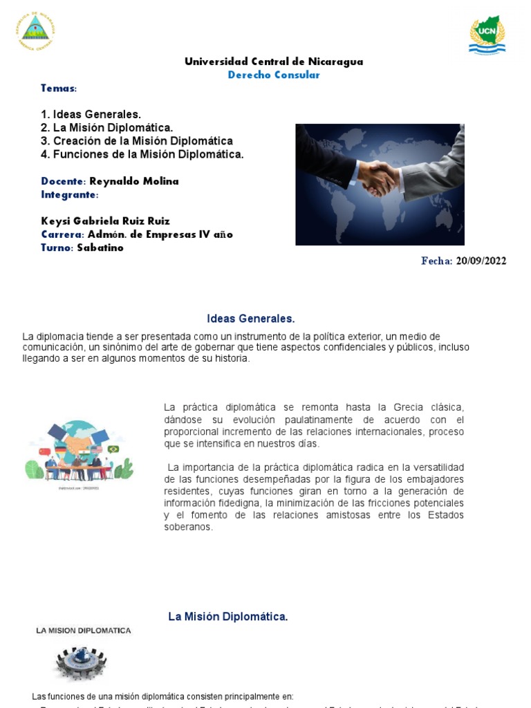 CONSULAR | PDF | Diplomacia | Misión diplomática