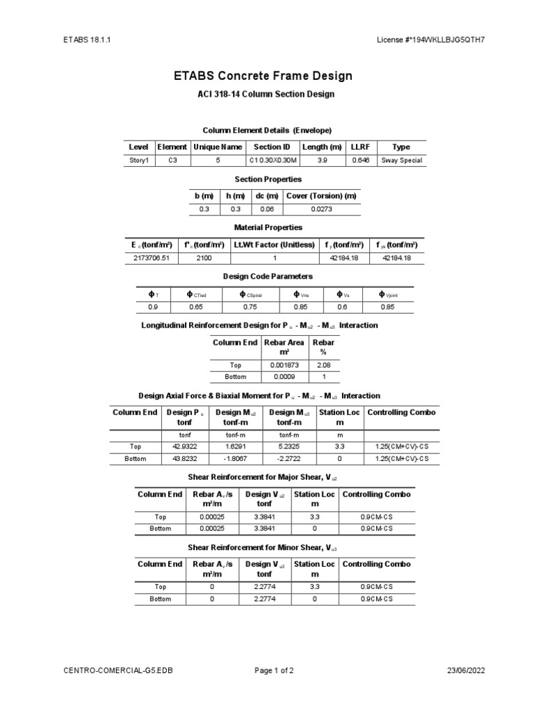 Columna Esquinera | PDF