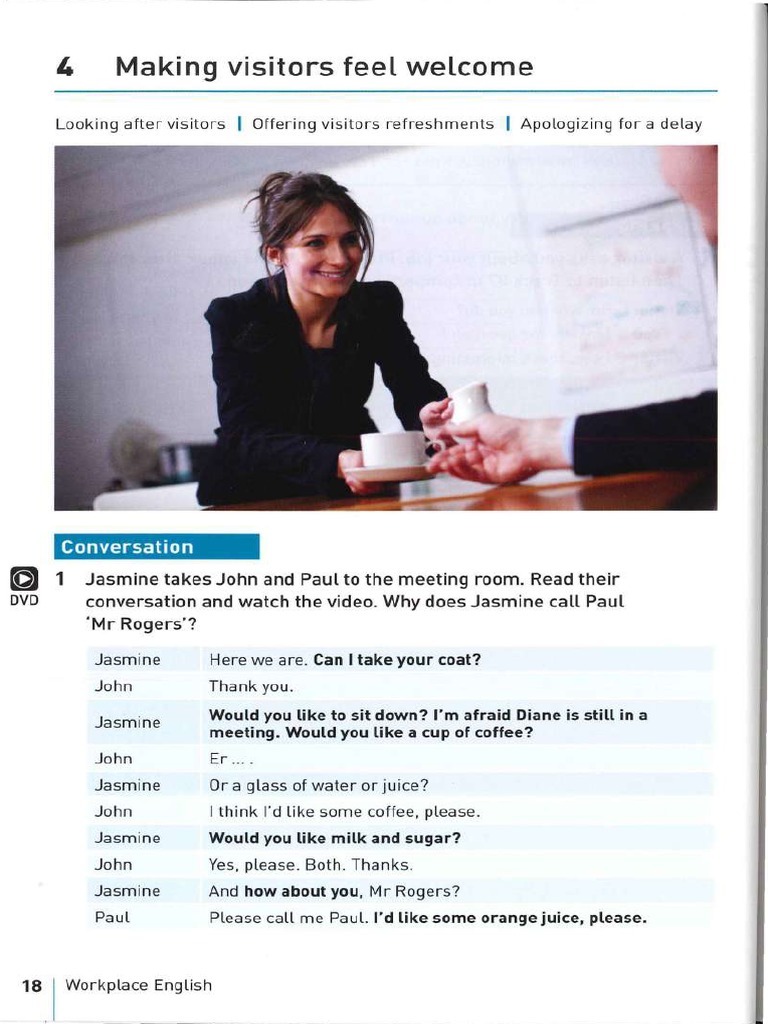 Meeting 4 - File 1 - Making Visitors Feel Welcome | PDF