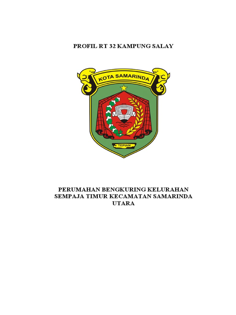 Profil RT 32 Sempaja Timur Samarinda | PDF