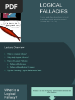 Understanding Fallacies of Relevance | PDF | Argument | Fallacy