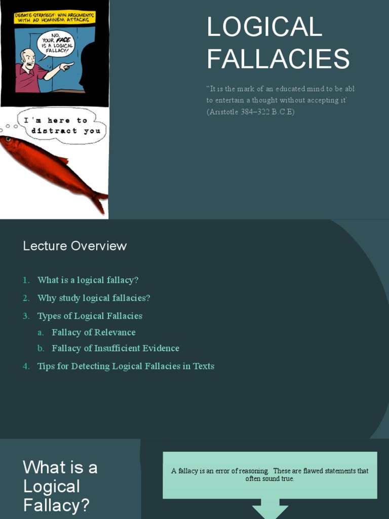 Logical Fallacies | Download Free PDF | Fallacy | Argument