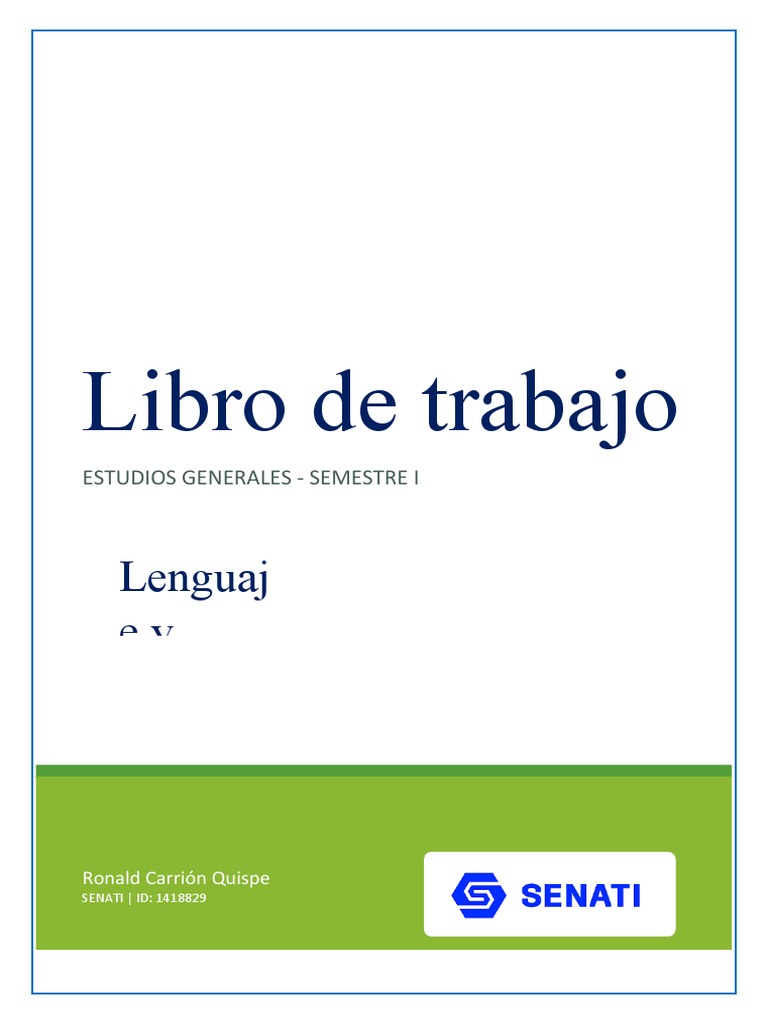 Libro De Trabajo Lenguaje Y Comunicacion Pdf Ecosistema Inferencia