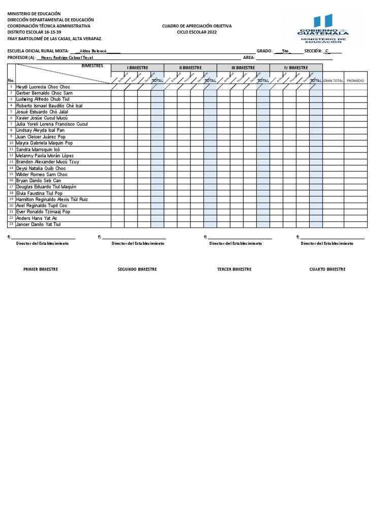 Apreciación Objetiva | PDF
