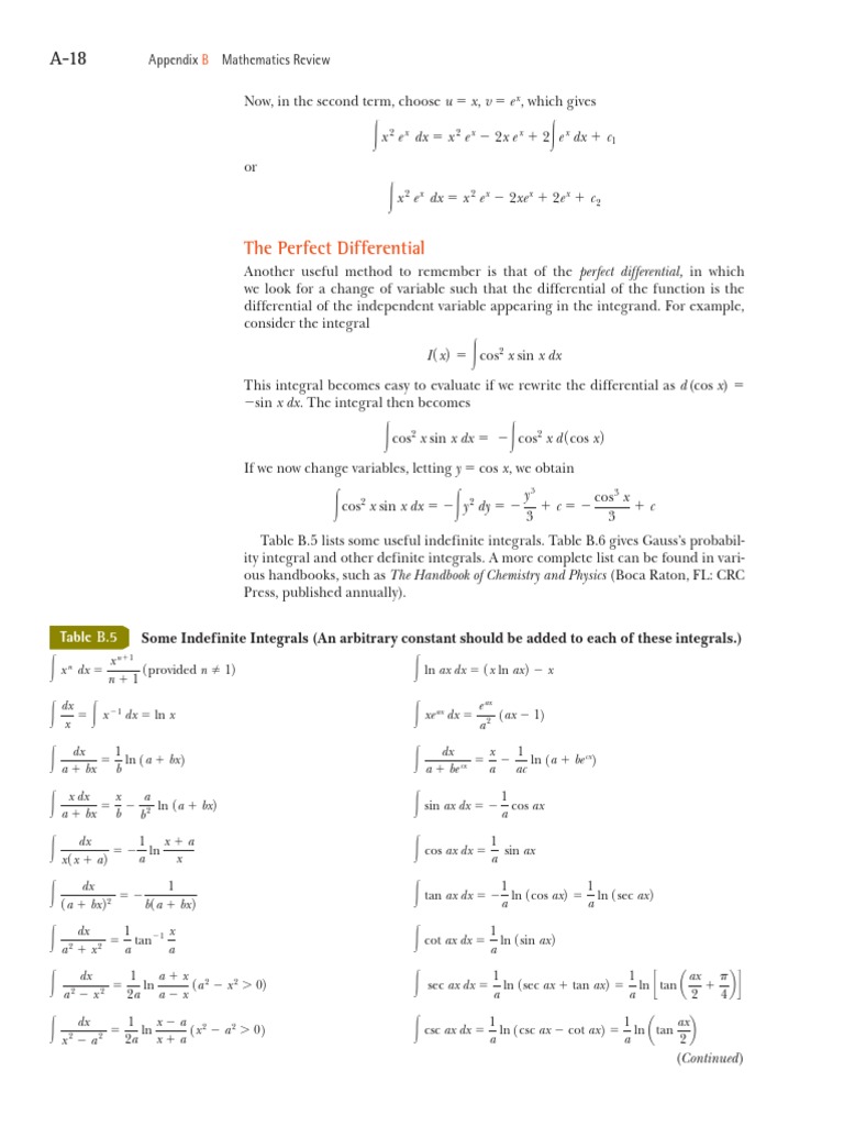 Apendix-B-IntegralsRaymond A. Serway, John W. Jewett - Physics For ...