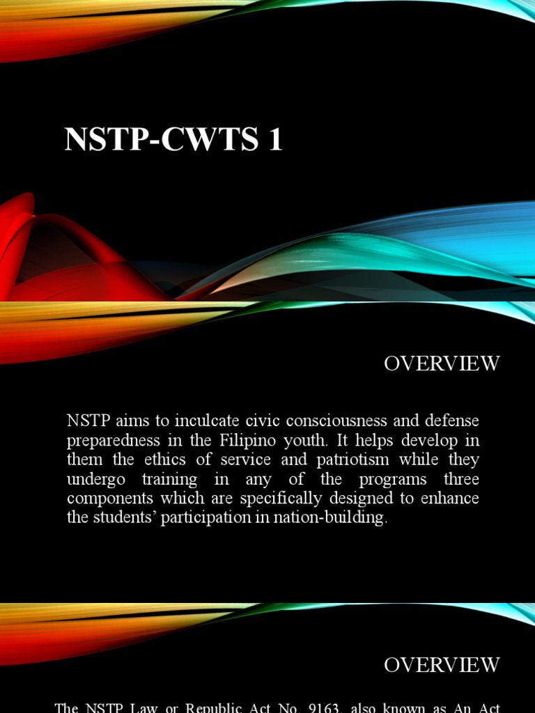 Chapter 1 NSTP1 | PDF | Reserve Officers' Training Corps