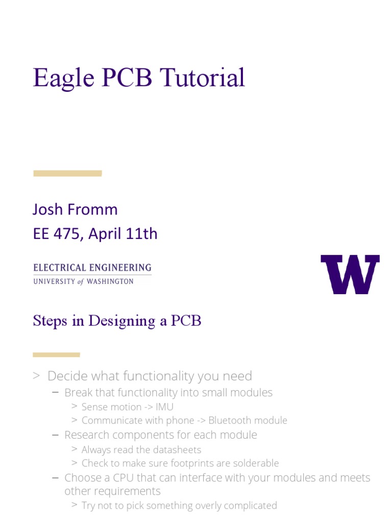 PCB Tutorial | PDF | Printed Circuit Board | Computer Science