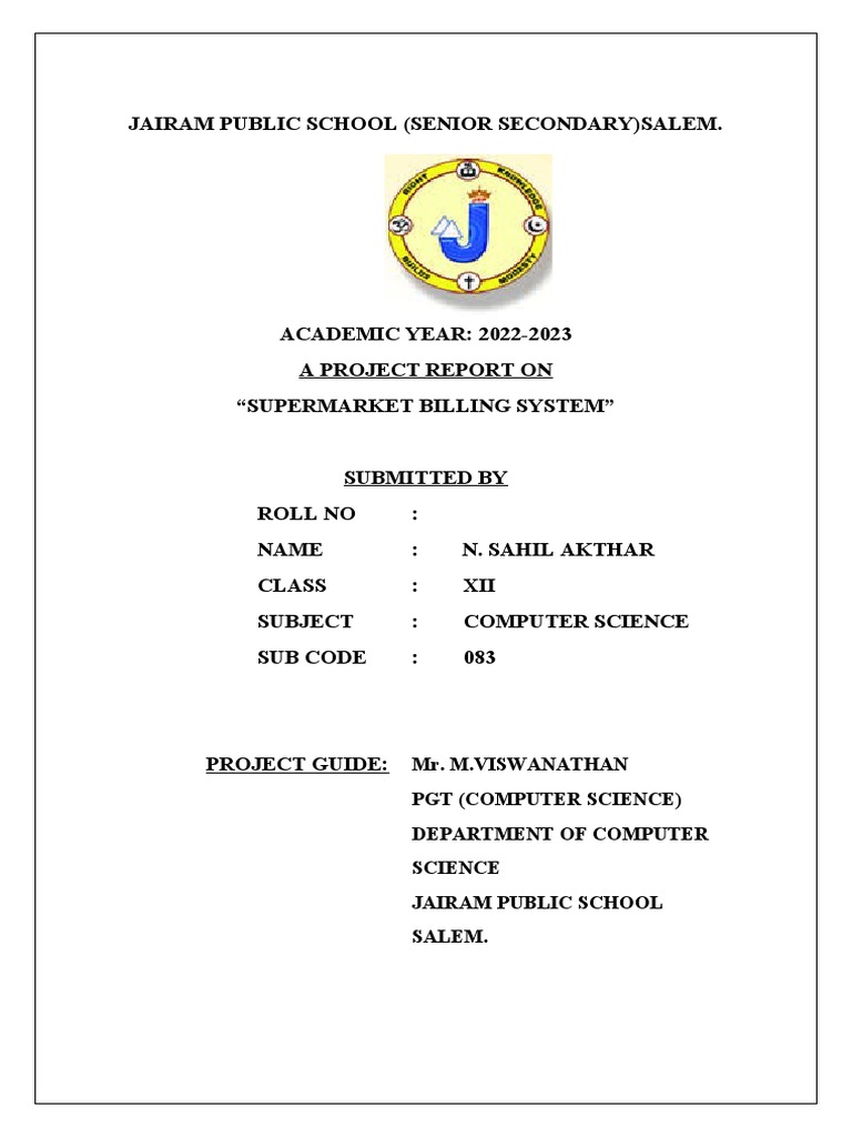 Cs Project | PDF | 64 Bit Computing | Operating System