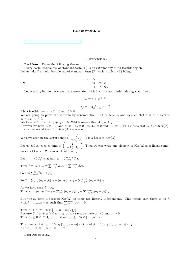 Homework Optimization | PDF | Mathematical Logic | Numerical Analysis