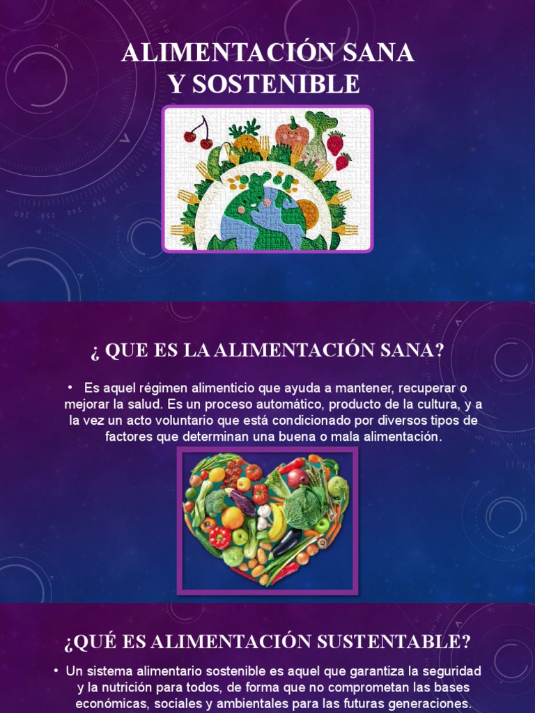 Alimentación Sana y Sostenible WJZY | PDF | Bienestar
