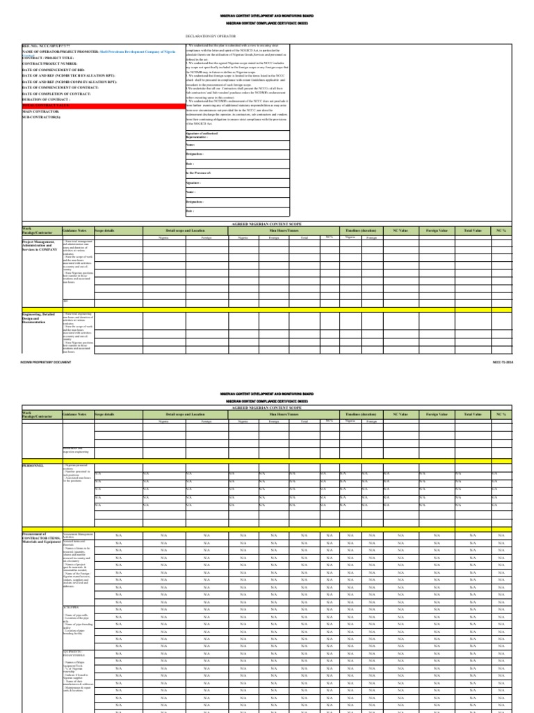NCCC Template | Download Free PDF | Economies | Business