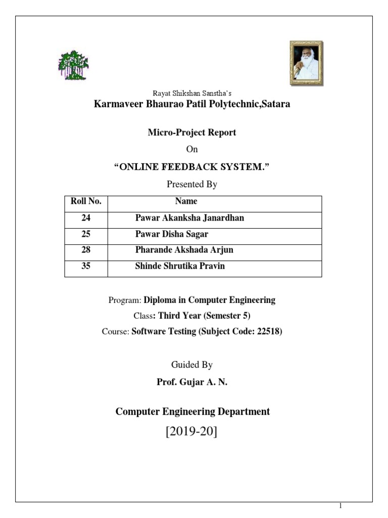 Ste Micro Project Report Pdf Pdf Software Testing Computer Science