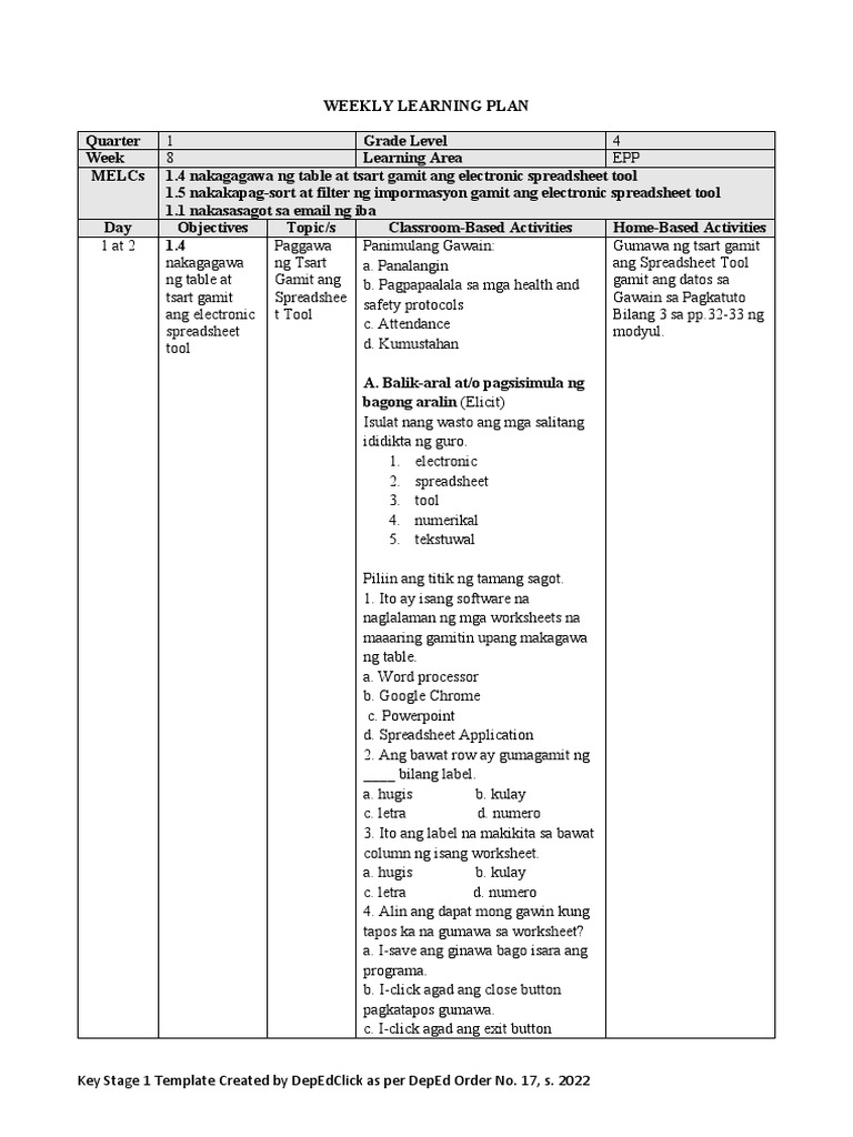 WLP Q1 W9 Epp4 | PDF WLP Q1 W9 Epp4 | PDF