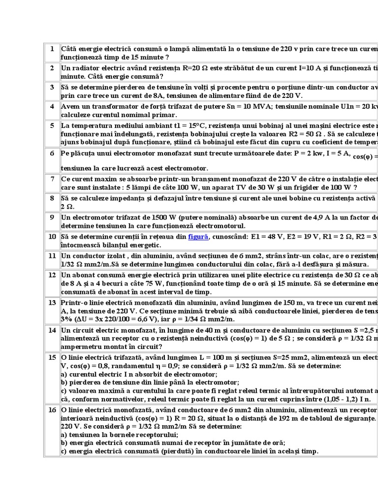 Calcule de Rezolvat | PDF